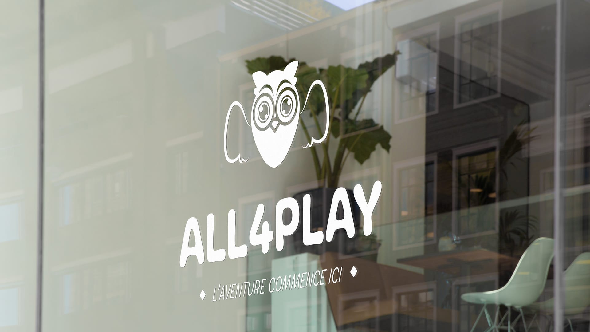 CRÉATION LOGO ET CHARTE GRAPHIQUE - ALL4PLAY - Network Reach Visibility